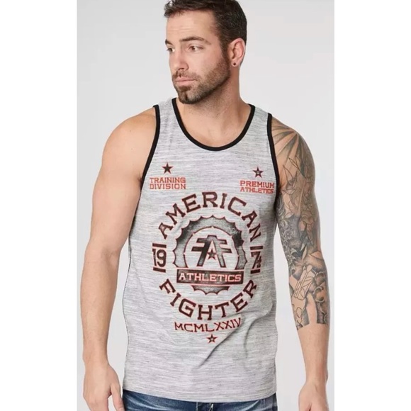 Shirts | American Fighter Mens Tank Maryland Athletic Biker Mma | Poshmark